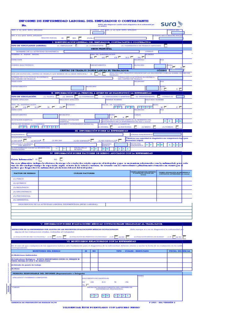 Formato Furel | PDF | Diagnostico medico | Ciencias de la Salud