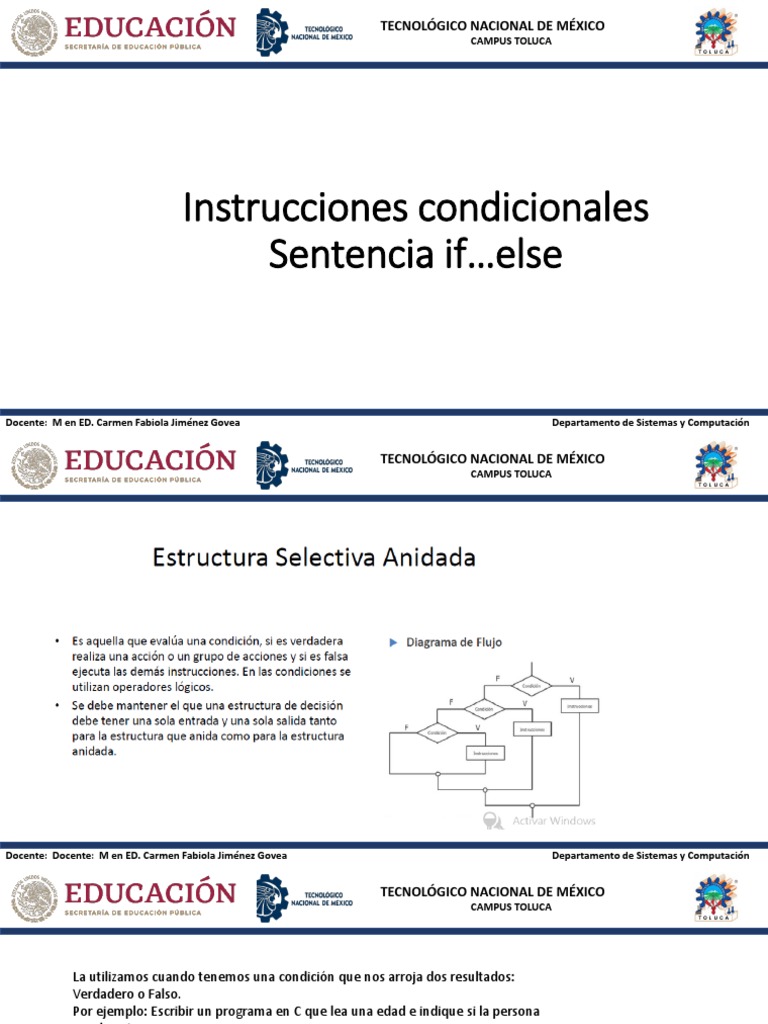 Control de Flujo | PDF | Flujo de control | Programación de computadoras