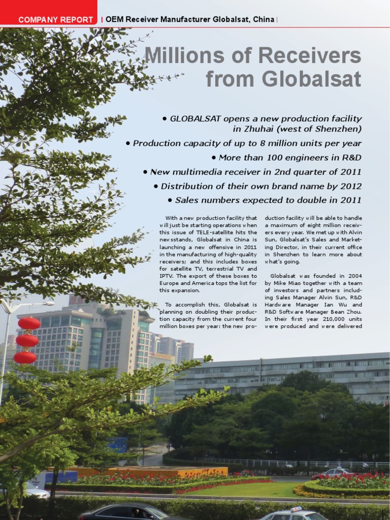 Millions of Receivers From Globalsat: OEM Receiver Manufacturer ...