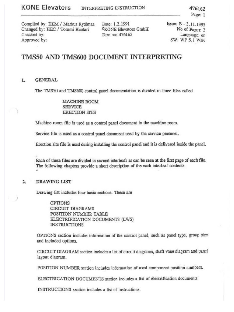 Kone Manuals | PDF