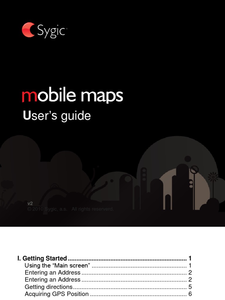 UserGuide En | PDF | Menu (Computing) | Global Positioning System