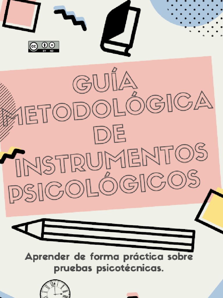 Titulo Guía Metodológica de Instrumentos Psicológicos | PDF | Validez ...