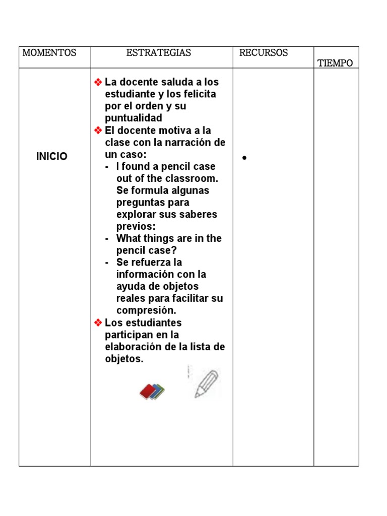 Sesion de Clase Object School | PDF