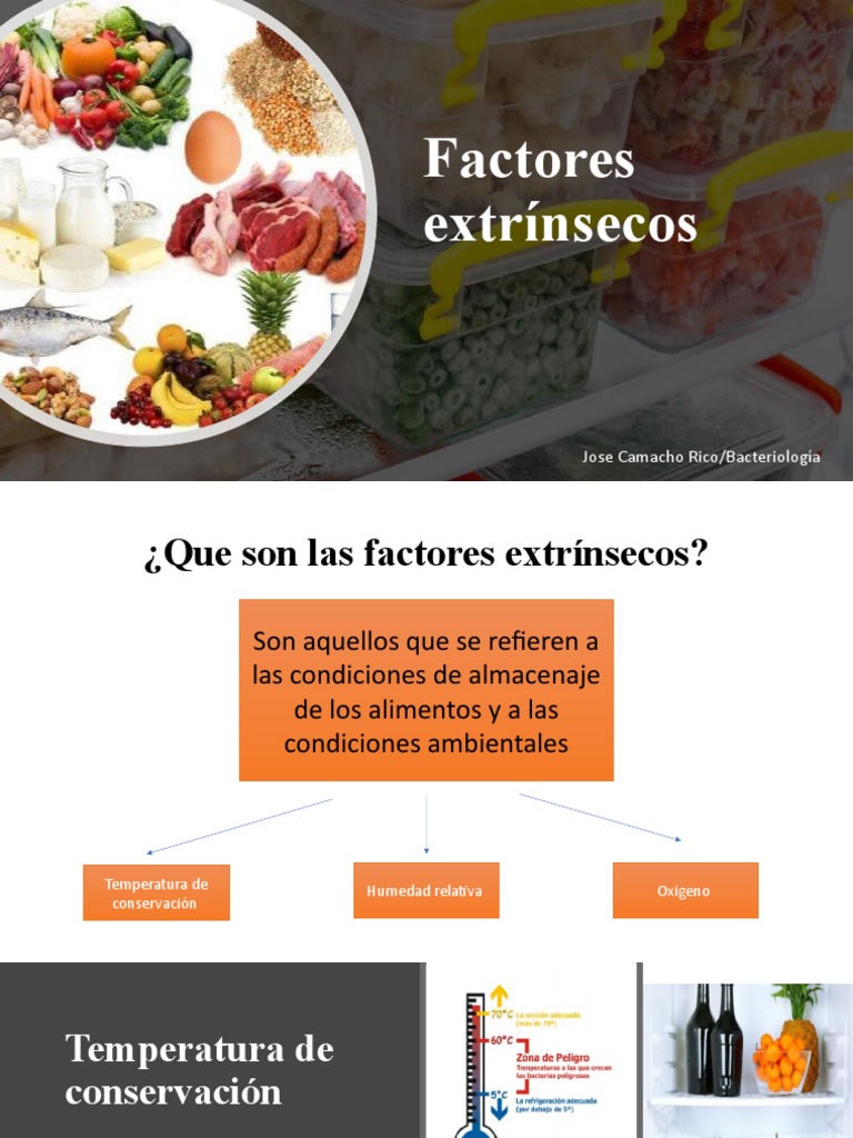 Factores Extrínsecos | PDF