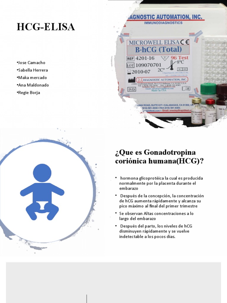 HCG Elisa | PDF | Gonadotropina coriónica humana | Especialidades Medicas