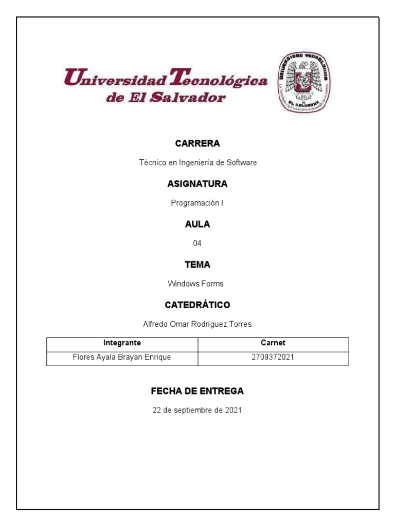 Guia 07 Program 1 Pdf Active X Data Objects Servidor Sql De Microsoft