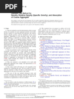 ASTM C128 Standard Test Method For Density, Relative Density (Speci C ...
