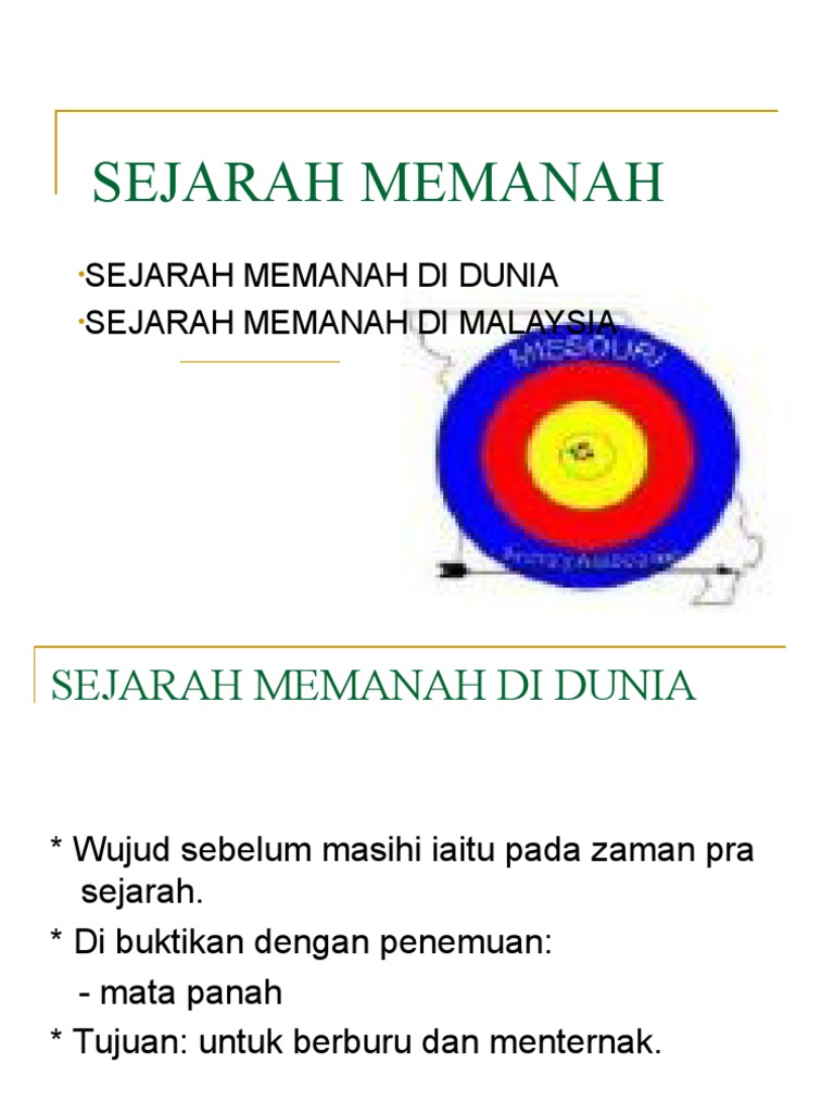 Sejarah Memanah | PDF