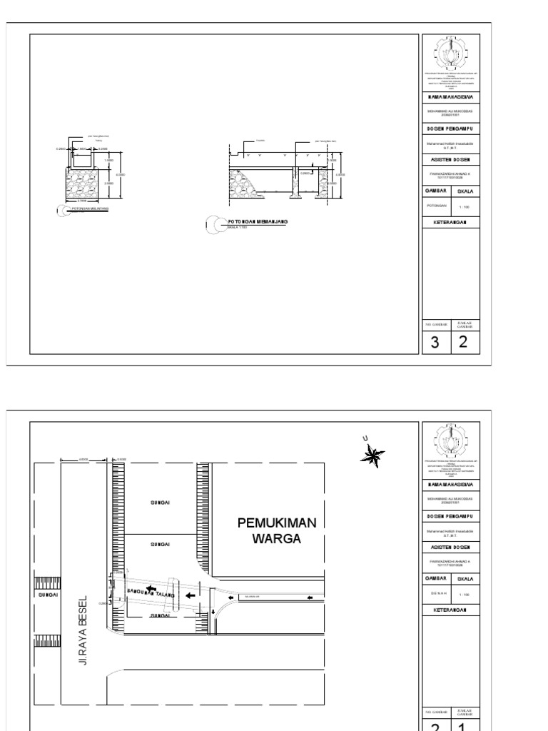 Gambar Detail Talang Air Beton | PDF