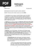 MLC Attendance FAQs for Soldiers | PDF | Military | Military Organization