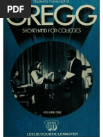 Steno 101 - 1 | PDF | Shorthand | Phonetics