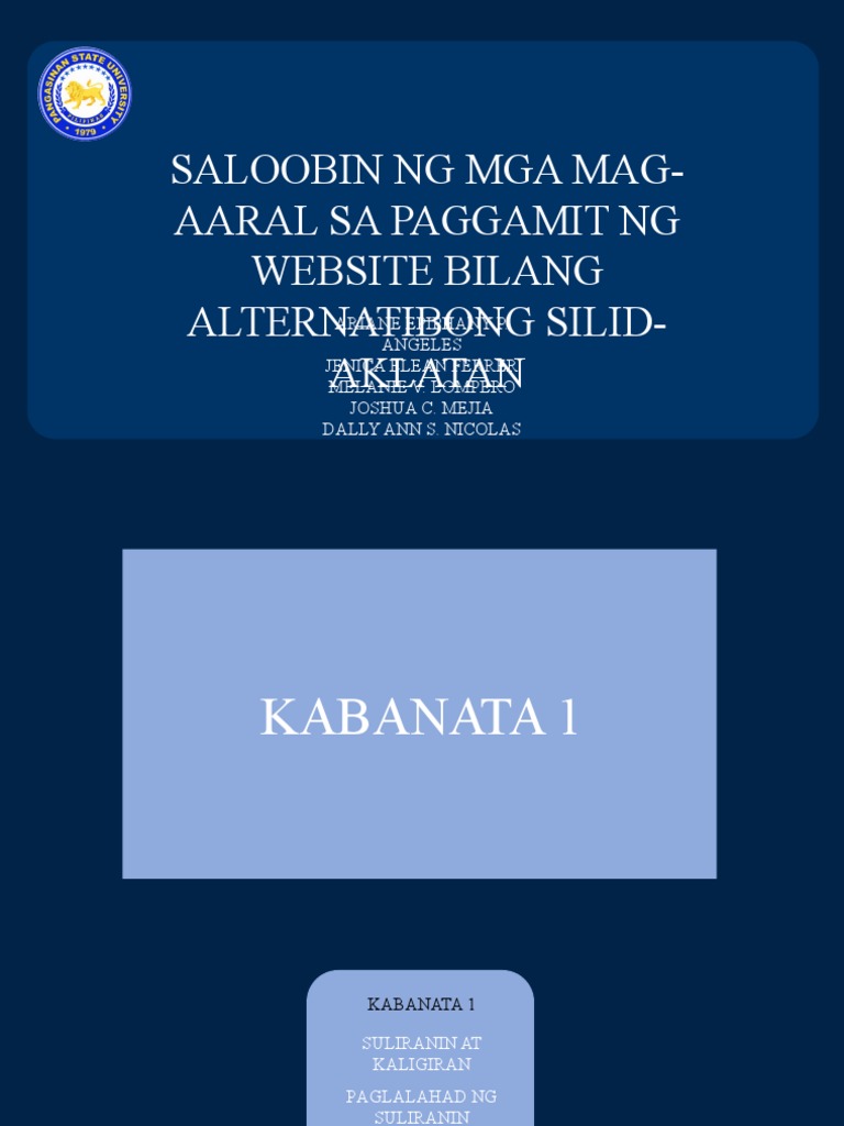 Pangkat Takipsilim Final Ppt. 1 | PDF