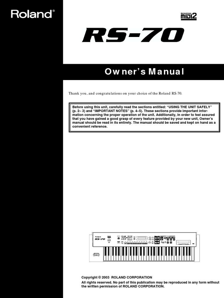 RS-70 Om | PDF | Ac Power Plugs And Sockets | Alternating Current