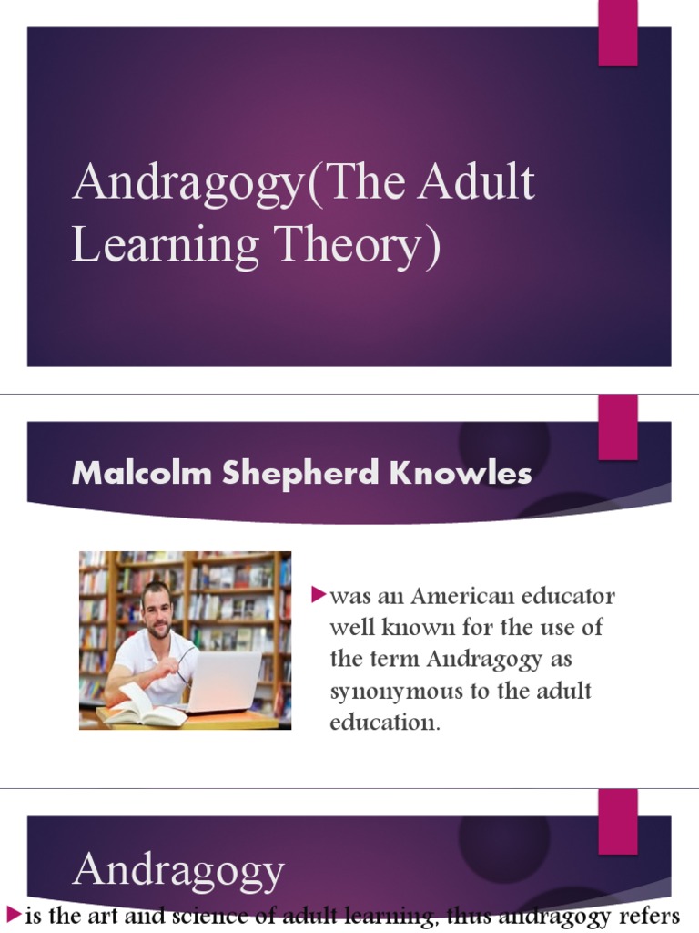 Andragogy (The Adult Learning Theory) | PDF