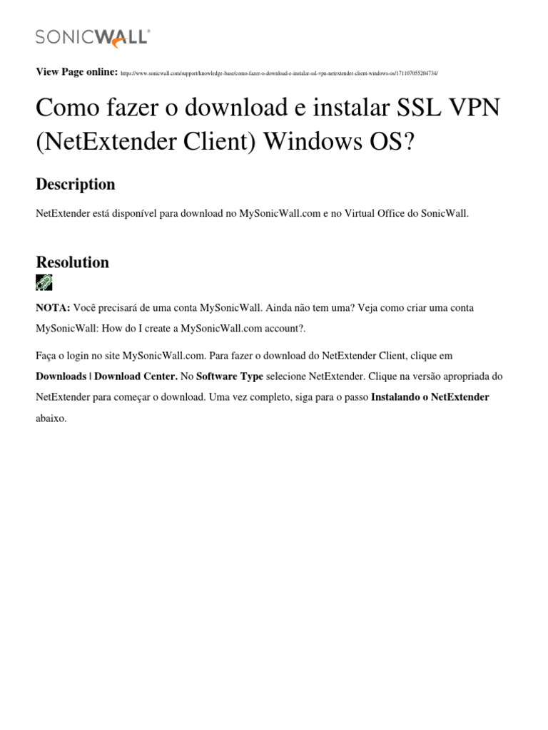 Netextender Vpn Client Download – AJRUZ
