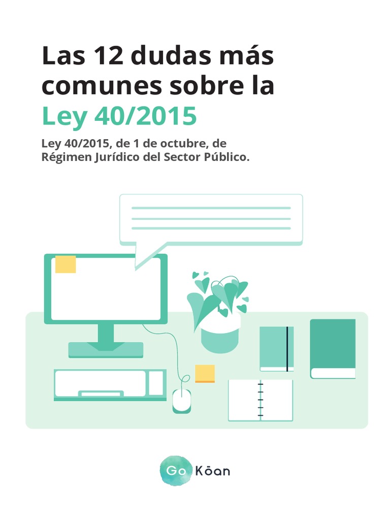 Dudas Ley 40 | Descargar gratis PDF | Gobierno de españa | Ministerio ...
