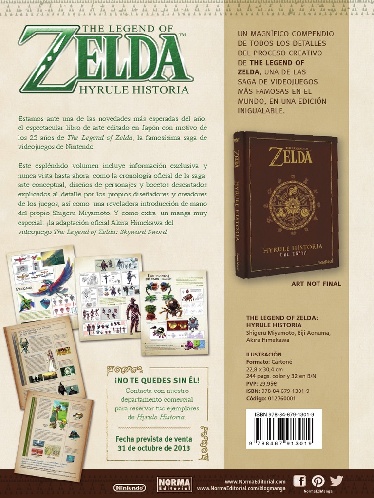 Toaz - Info The Legend of Zelda Hyrule Historia PR | PDF