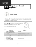 Math 10 Q 2 SLM Module 4 | PDF | Angle | Circle
