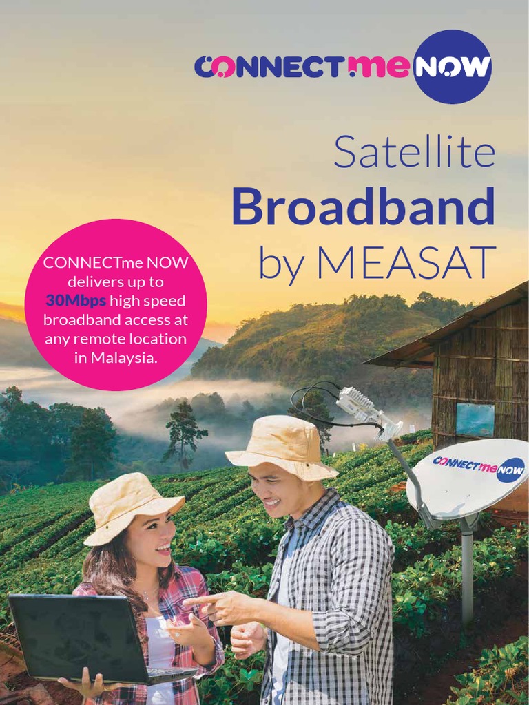 CONNECTme NOW, Satellite Broadband by MEASAT (E-Eritel) | PDF ...