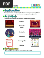 Areas Del Escenario y Posiciones Del Actor | PDF | Teatro | Artes (general)