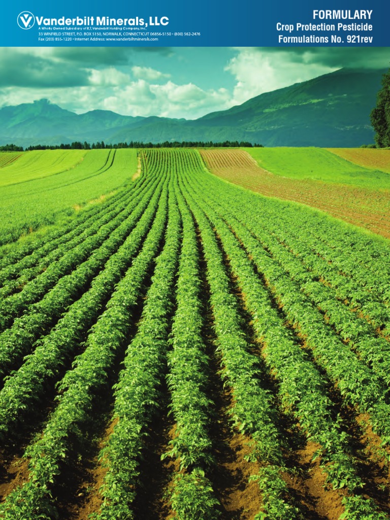 Crop Protection Pesticide Formulations No. 921rev | PDF | Emulsion ...