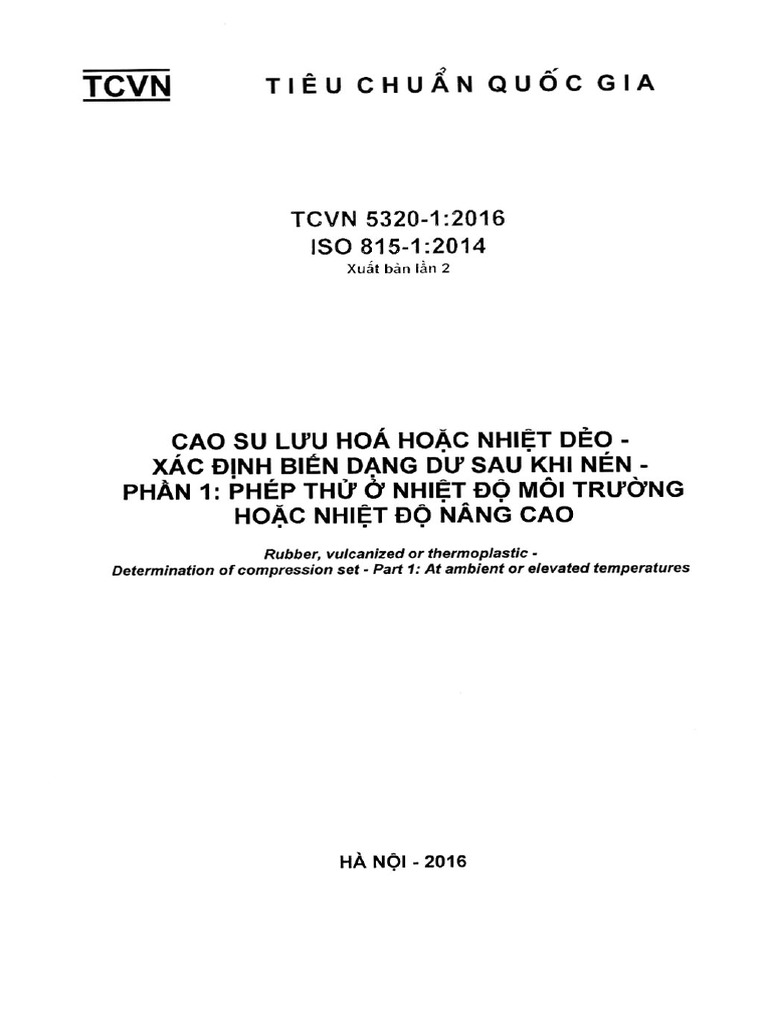 TCVN 5320-1-2016 | PDF