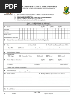 NIS Registration Application Form - Guyana | PDF | Social Institutions