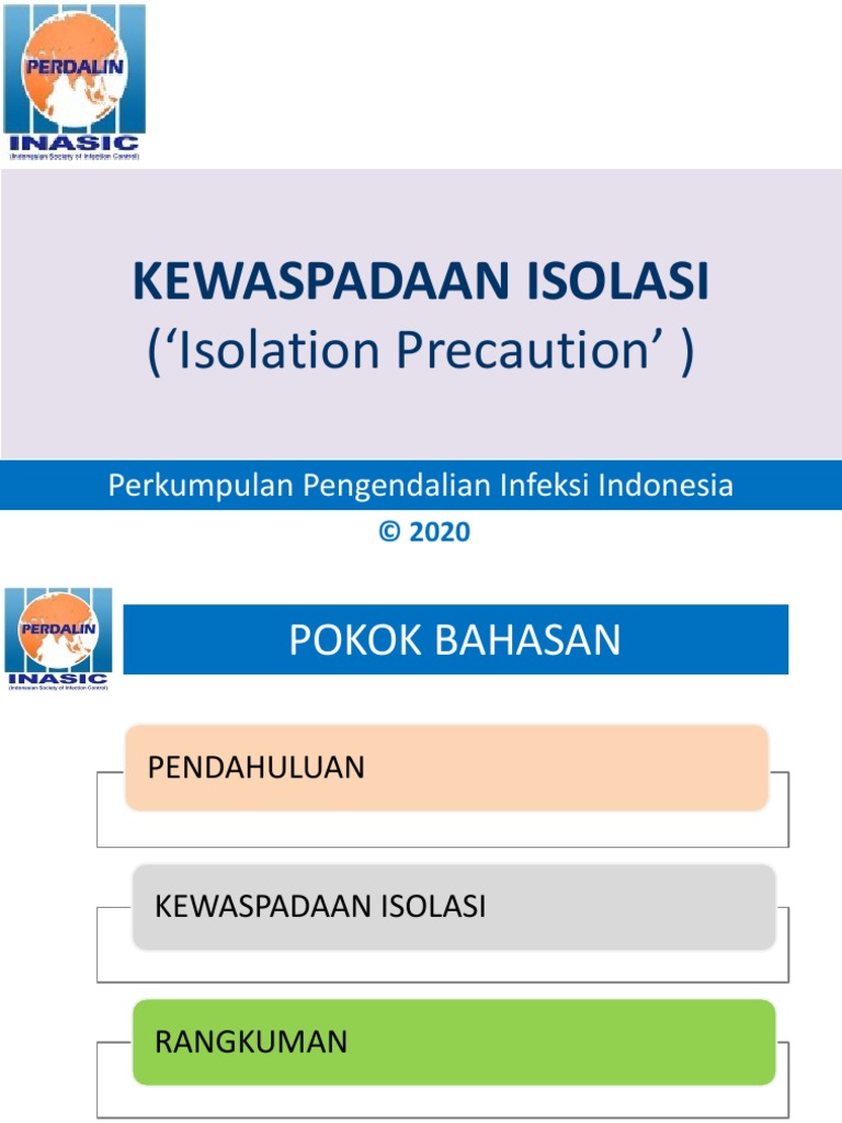 Kewaspadaan Isolasi | PDF