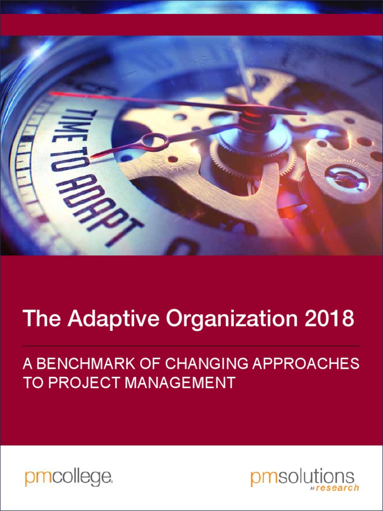 The Adaptive Organization 2018: A Benchmark of Changing Approaches To ...