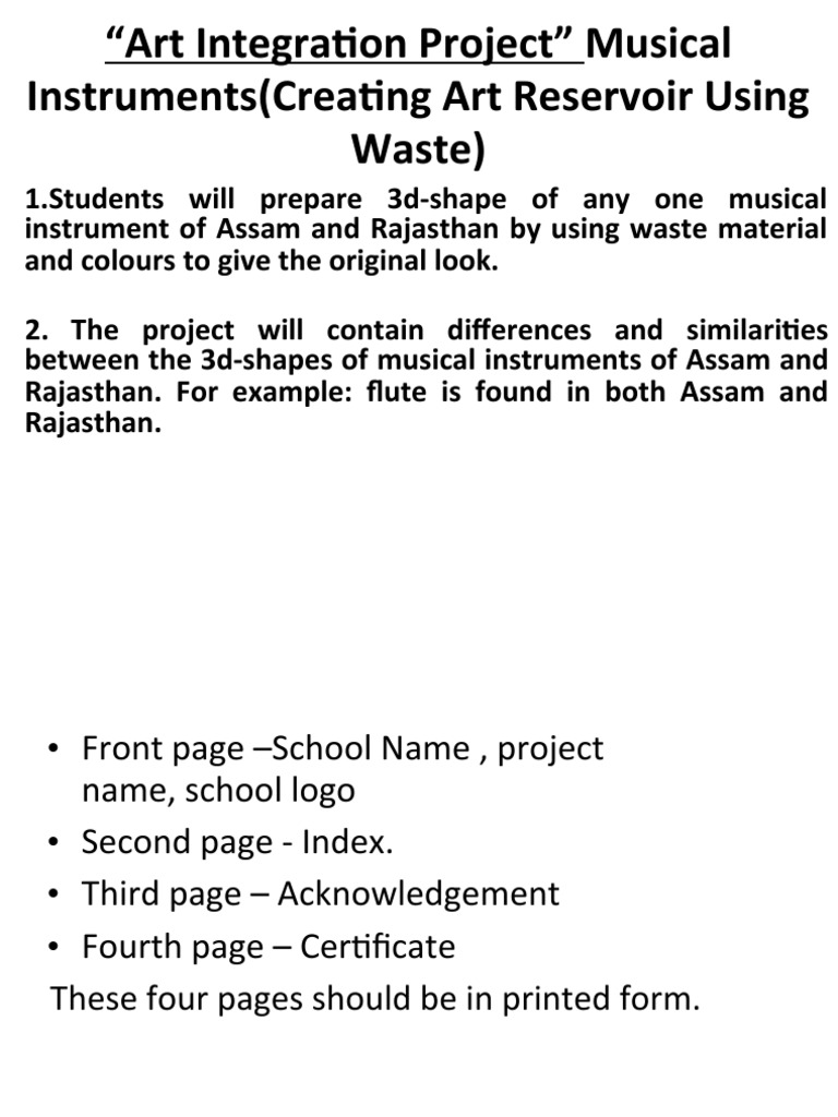 Art Integration Class 9 | PDF