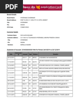 ICICI Bank Statement Sample | PDF | Payments | Banking Technology