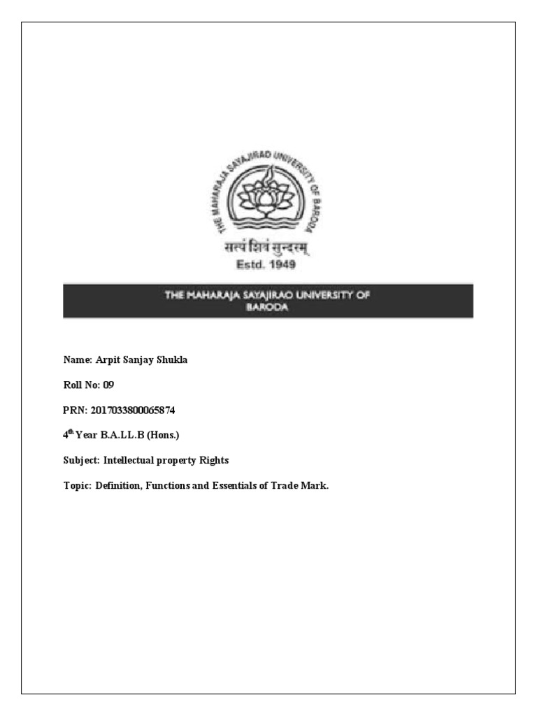 Ipr Ii | PDF | Trademark | Brand