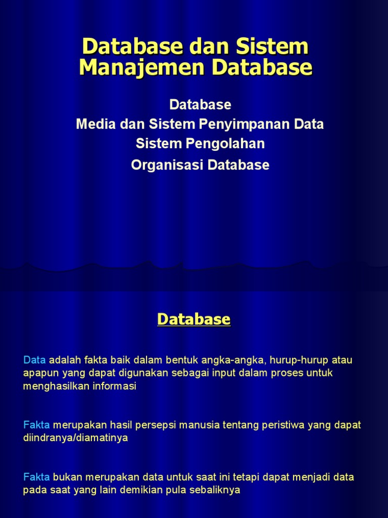 5-Database Dan Database Management System | PDF