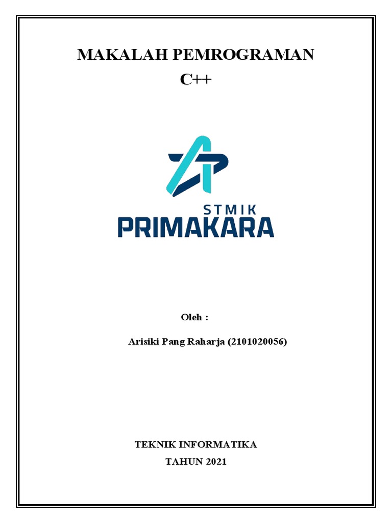Makalah Pemrograman | PDF