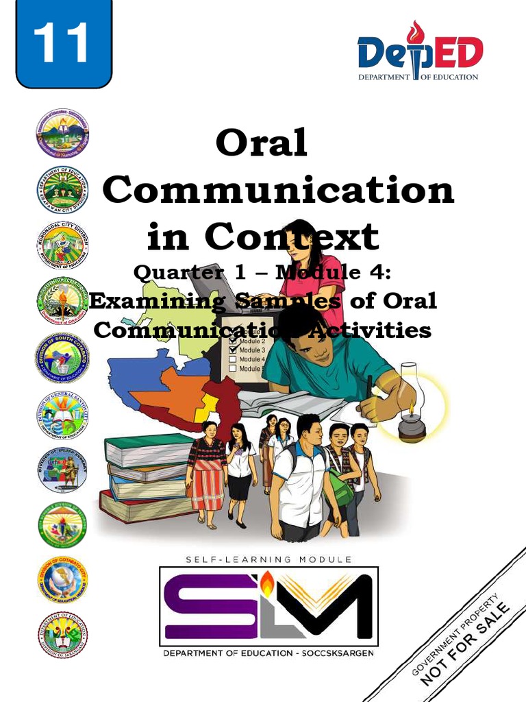 Oral Communication in Context | PDF | Communication | Psychological ...