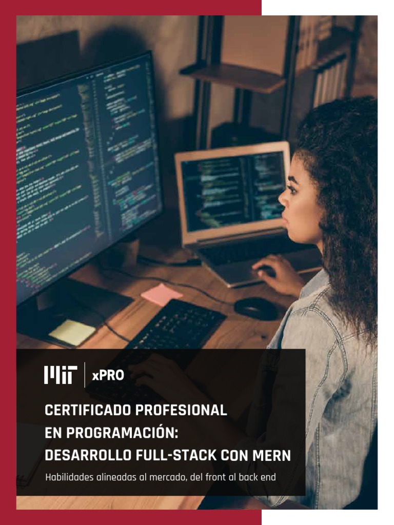MIT XPro - Certificado Profesional en Programacion | PDF | Internet y ...