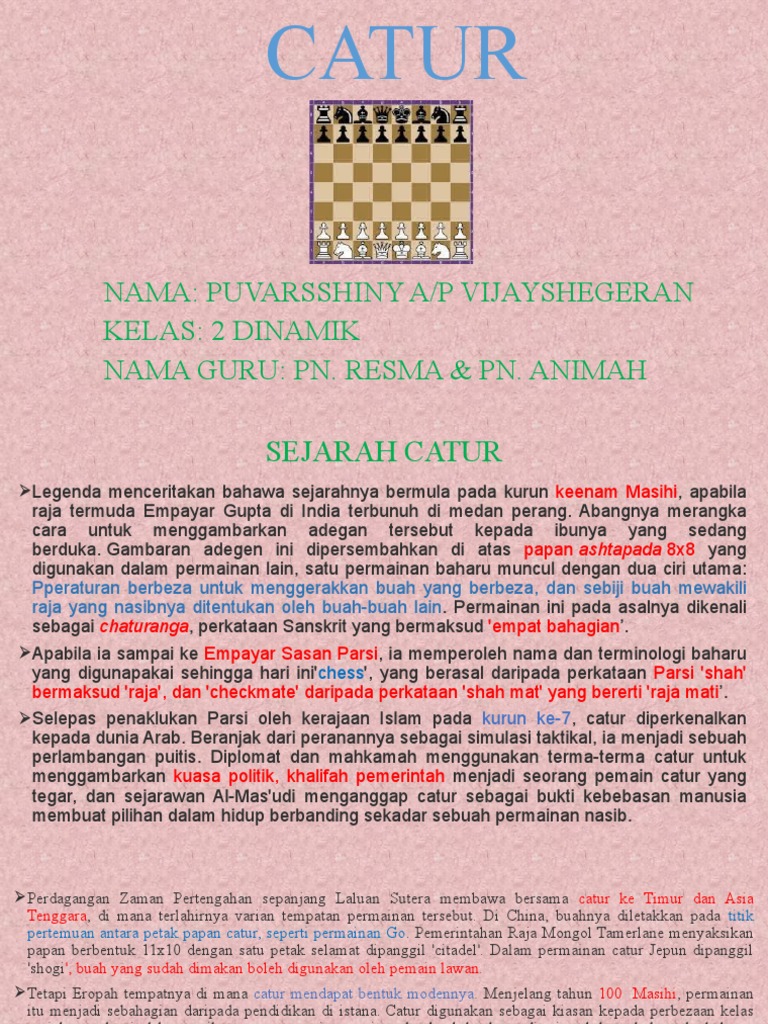 CATUR | PDF