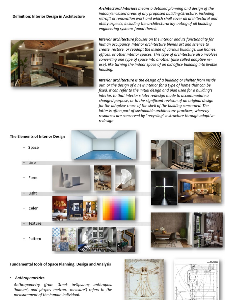 Unit 1 Architectural Interiors | PDF | Color | Hue