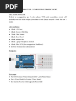 Projek Akhir Traffic Light Menggunakan Arduino Uno | PDF