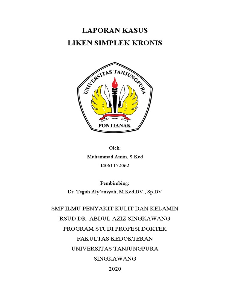 Liken Simpleks Kronis: Penyebab dan Terapi | PDF
