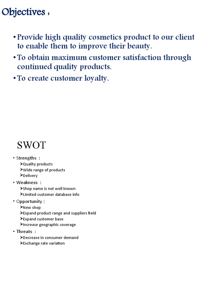 Cosmetics Focus Group Result-1 | PDF | Cosmetics | Customer