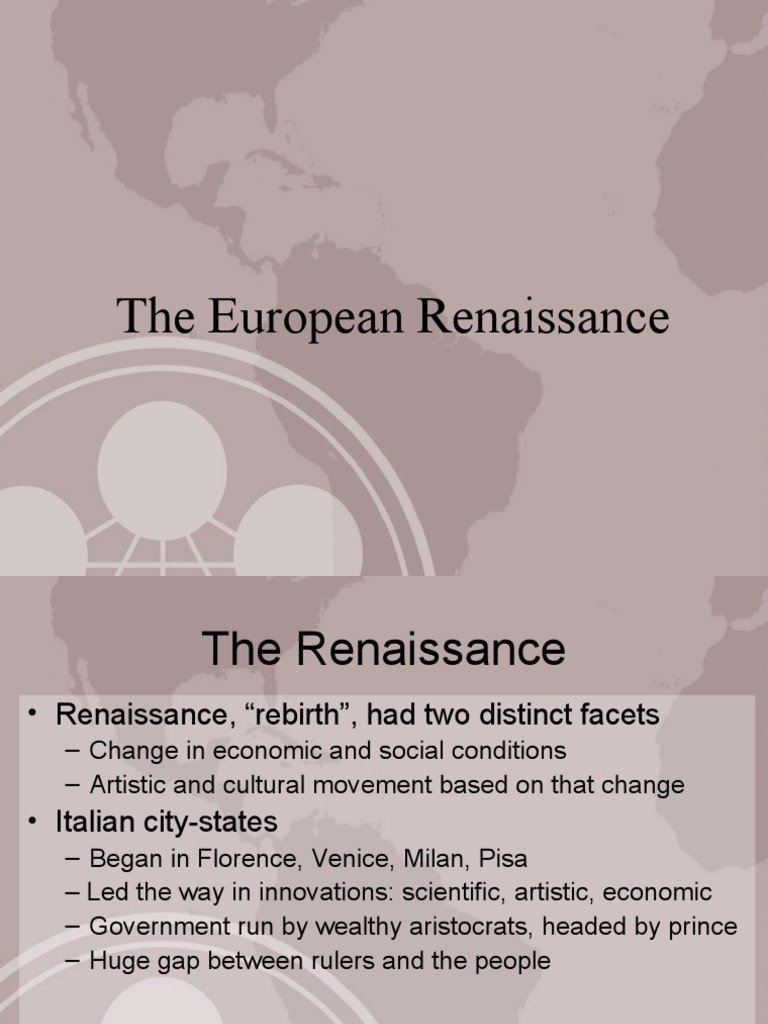 European Renaissance | PDF | Renaissance | Humanism