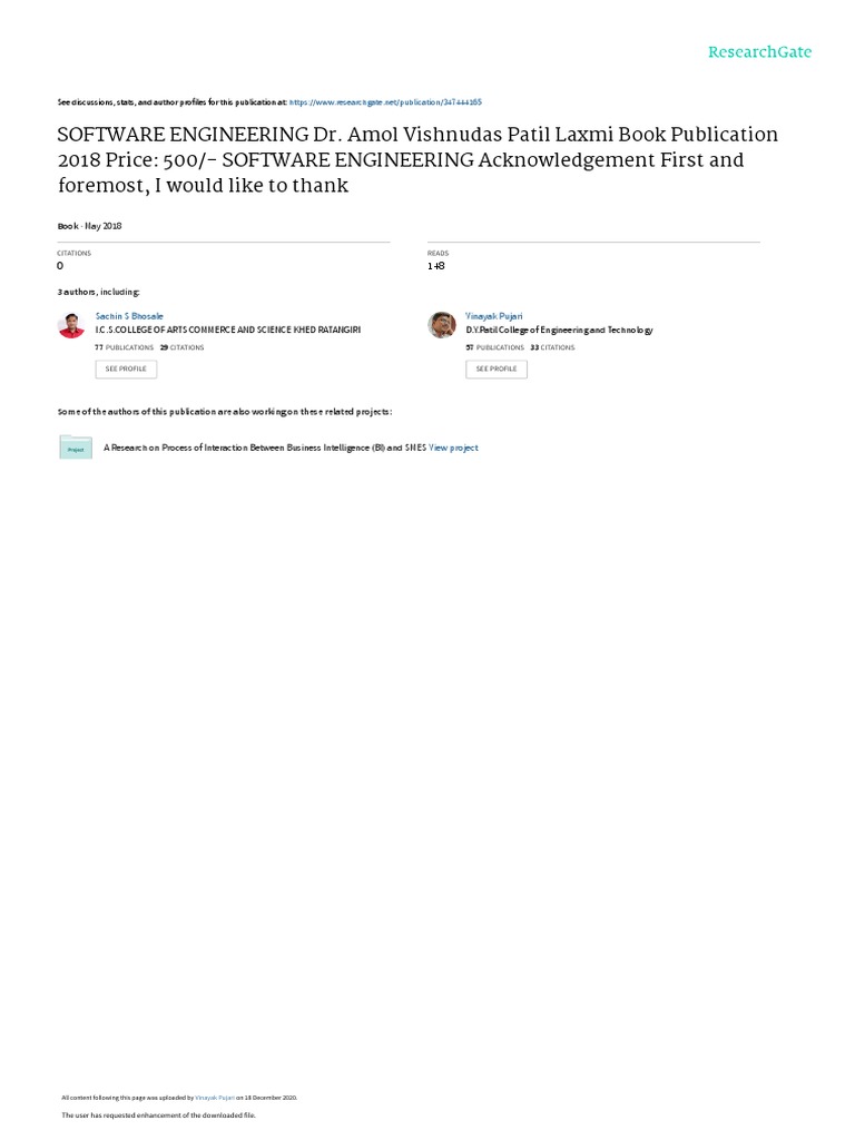 Book Software | PDF | Software | Engineering