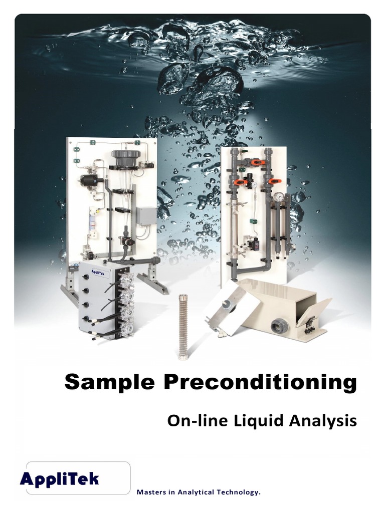 AppliTek Sample Preconditioning | PDF | Filtration | Chemistry
