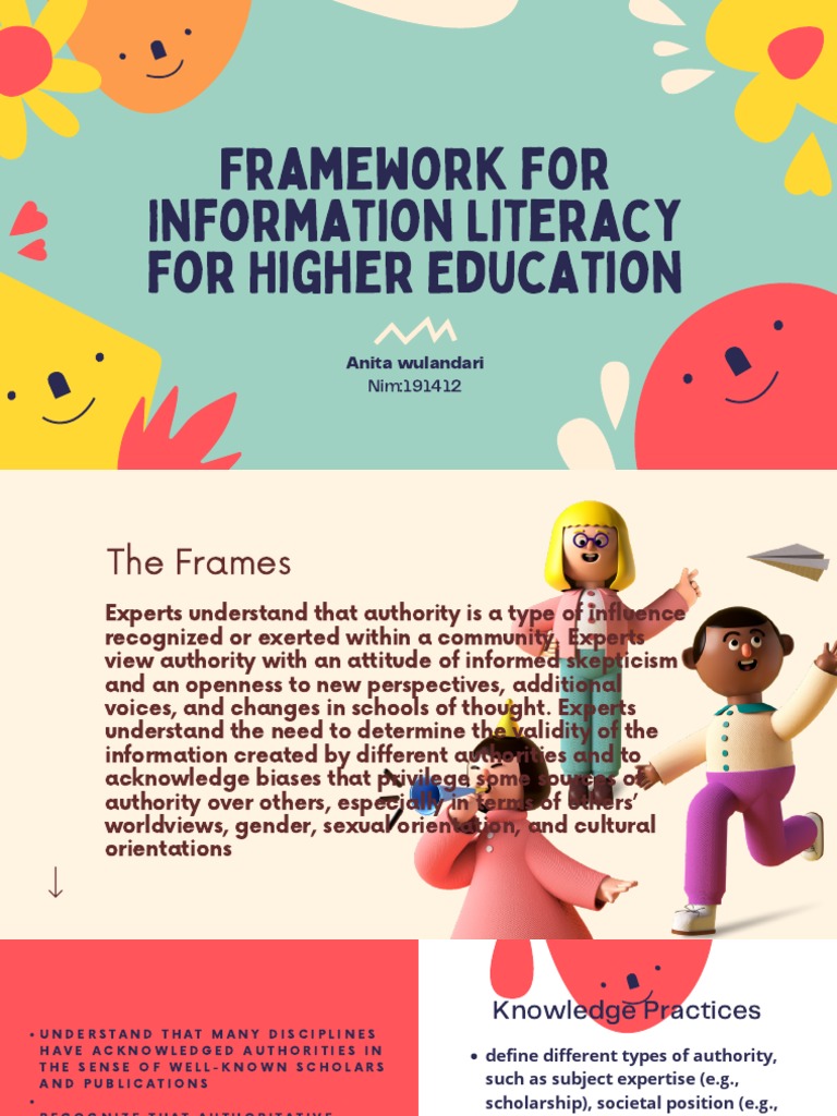 Information Literacy Framework Overview | PDF | Information Literacy ...