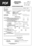 BIR Form S1905 | PDF