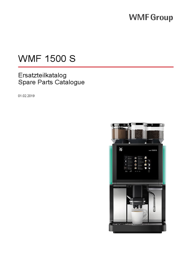 WMF 1500 S (1901) Ersatzteilliste | PDF
