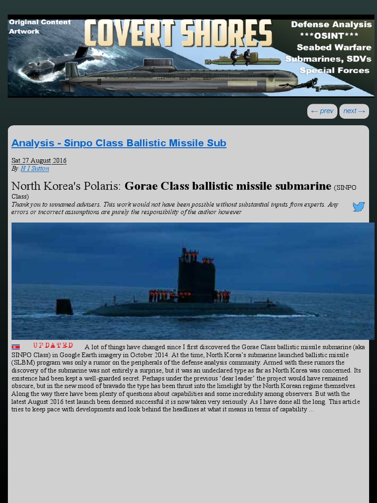 H I Sutton - Covert Shores | PDF | Submarines | Naval Warfare
