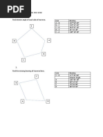 Closed-Compass Traverse | PDF | Compass | Surveying
