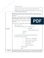 Osterized Tube Feeding Recipe | PDF | Cooking, Food & Wine | Wellness